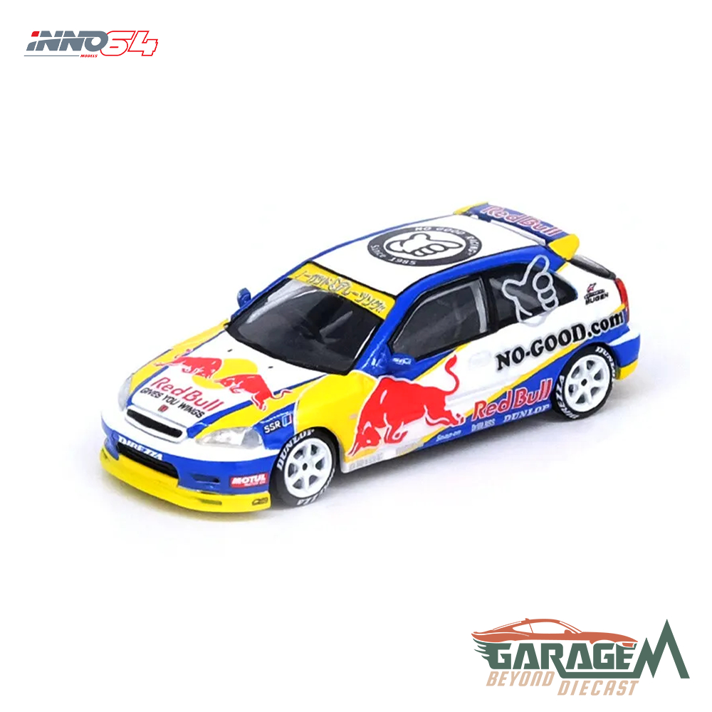 GM - Honda Civic Type-R (EK9) 'No Good Racing' Red Bull Livery | Shopee ...