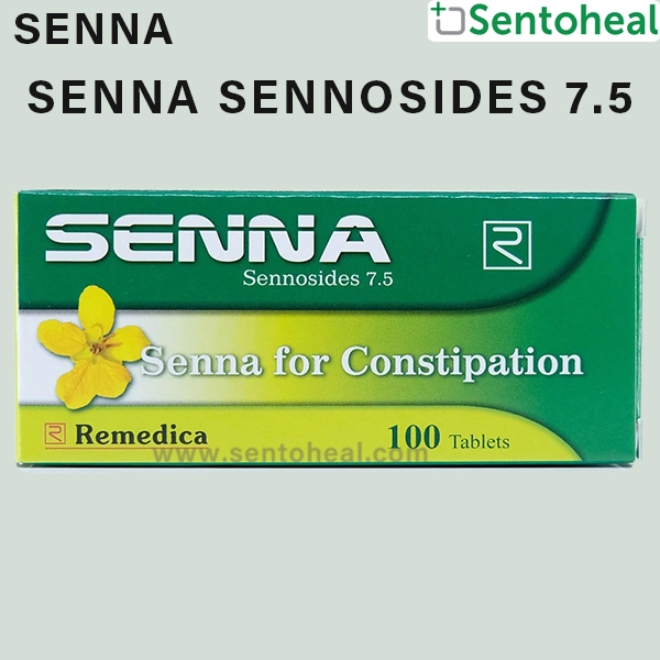 Senna Sennosides 7.5mg Constipation Tablets 100s by Remedica ...