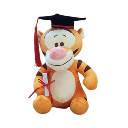 Tigger (Winnie the Pooh) Smiling Graduation Convocation Plush Gift Toy ...