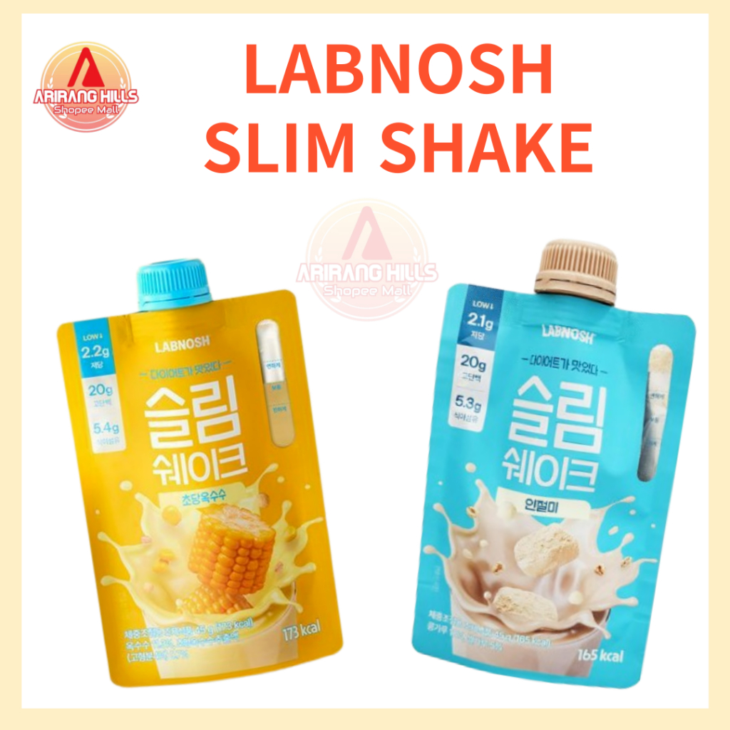 LABNOSH Slim Diet High-Protein Shake Pouch 2 Flavors 45g | Shopee Singapore