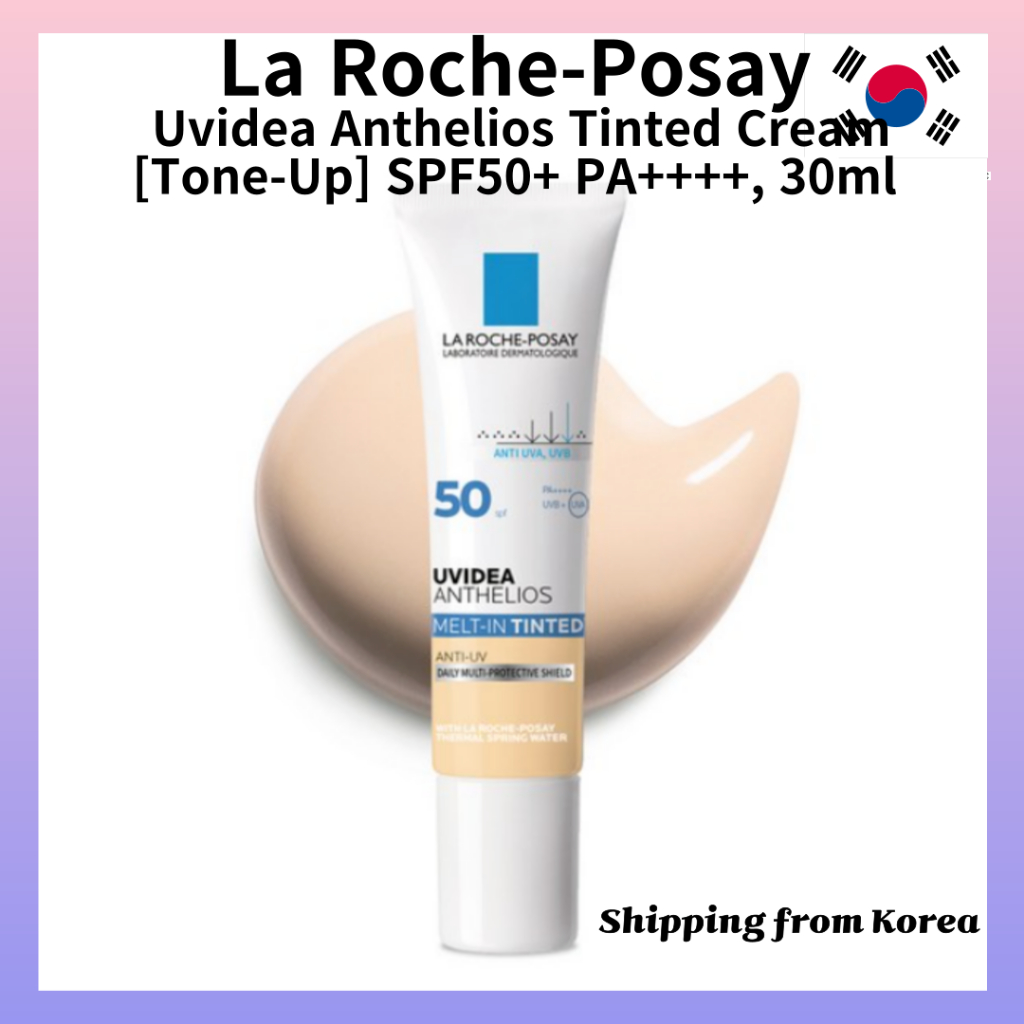 [La Roche-Posay] Uvidea Anthelios Tinted Cream [Tone-Up] SPF50+ PA++++, 30ml | Shopee Singapore