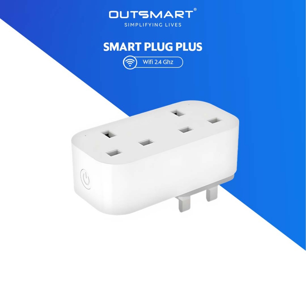 Outsmart Smart Plug Plus – Multi Plug Extension with Timer Control ...