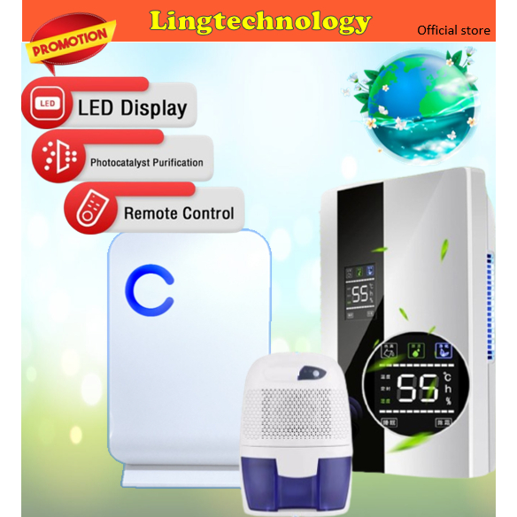 Dehumidifier machine Remove moisture humid dampness ionizer purifier ...