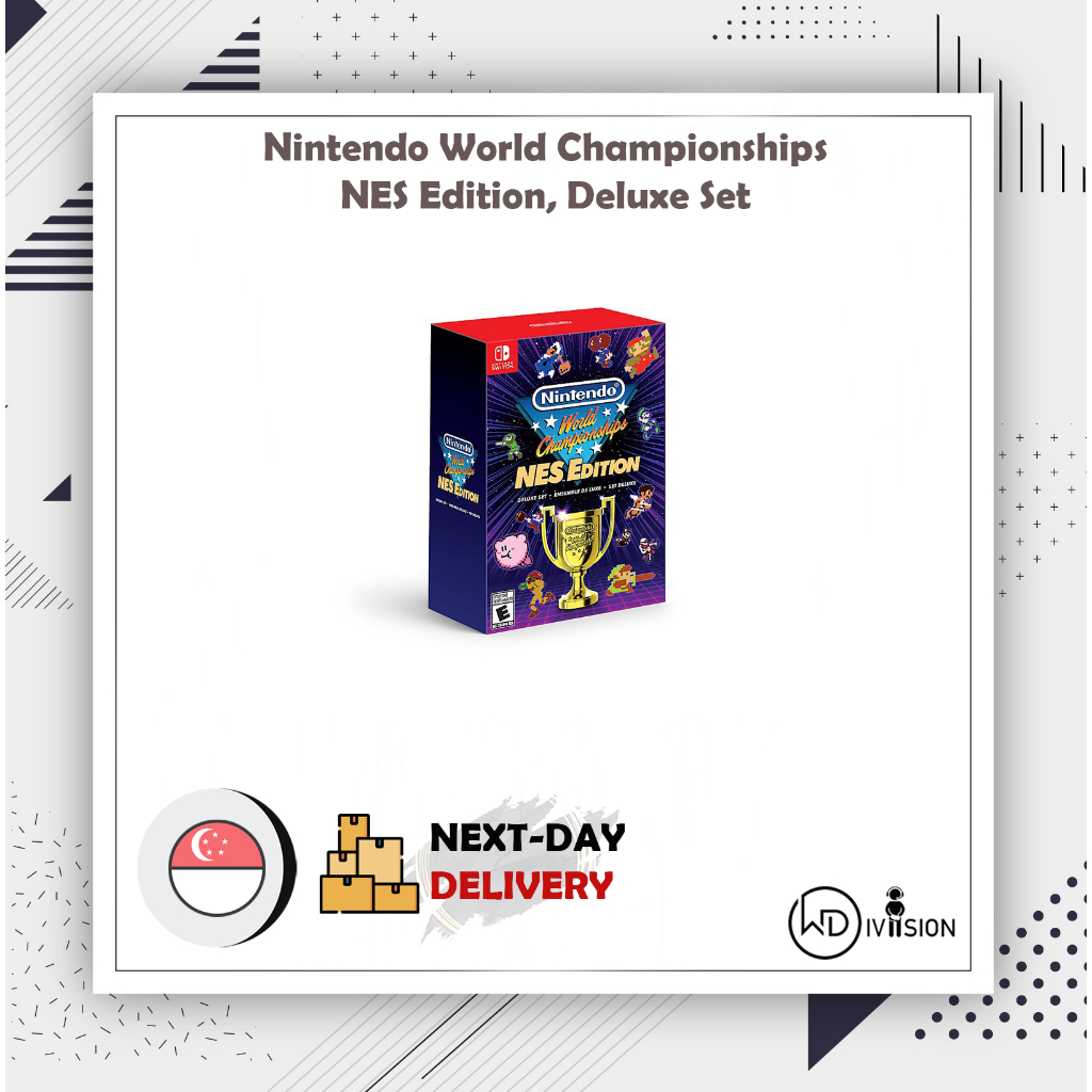 [ US Exclusive ] Nintendo World Championships: NES Edition Deluxe Set ...