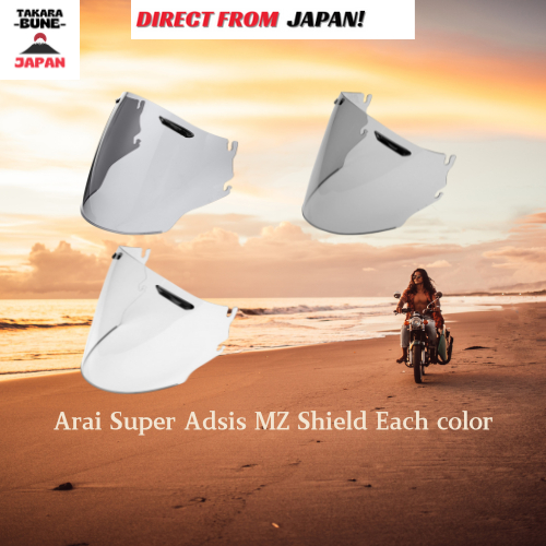 Arai Super Adsis MZ Shield Light Smoke , Smoke , Clear | Shopee Singapore