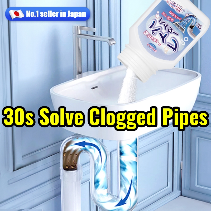 🔥Hot In Japan🔥Drain Clog Remover Drain Pipe Basin Cleaner Toilet ...