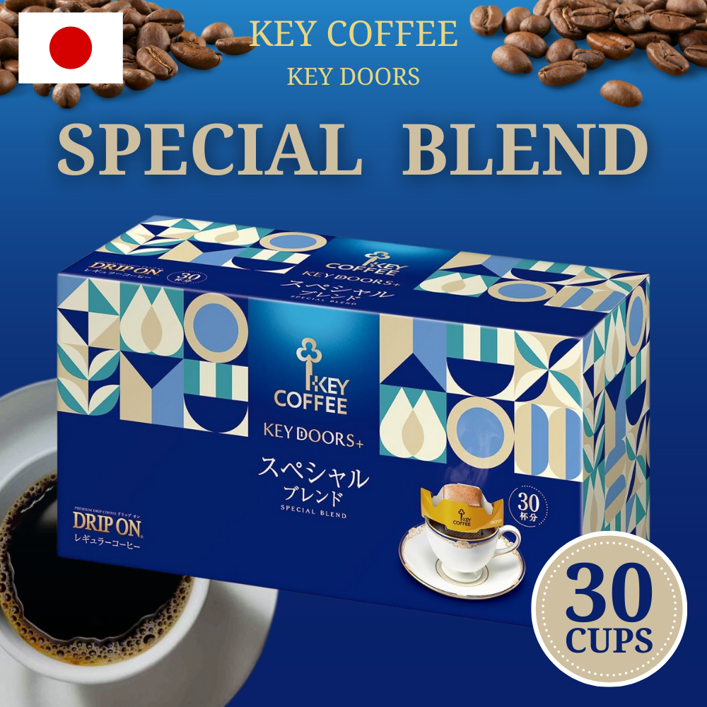 【Safety delivery】Key Coffee KEY DOORS+ Drip On Special Blend 8g x 30 ...