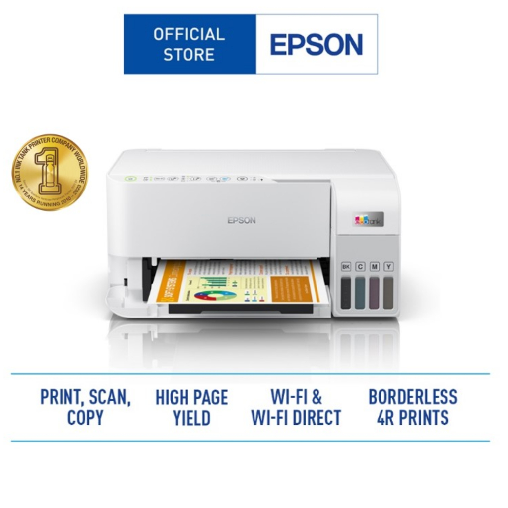 Epson EcoTank L3556 Wireless All-in-One Ink Tank A4 Printer - Print ...