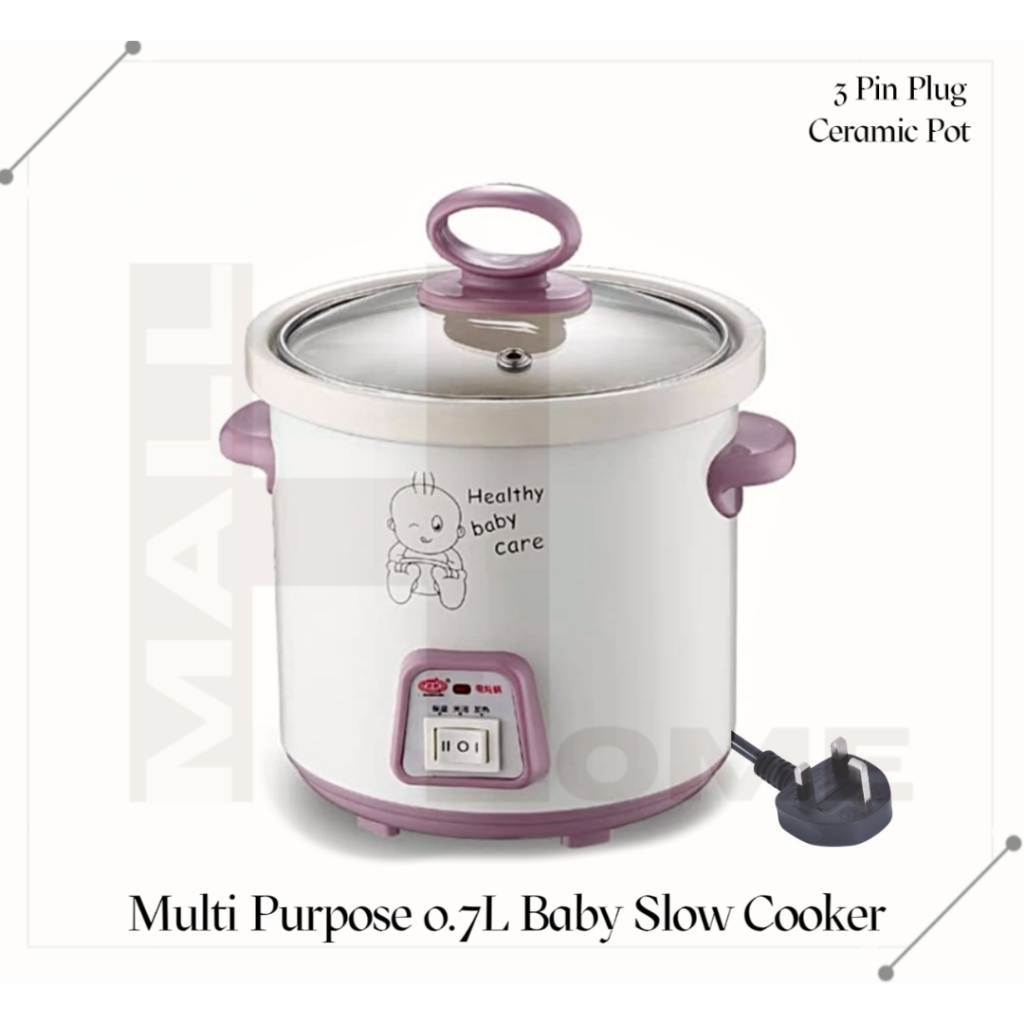 Multi Purpose 0.7L Ceramic Baby Slow Cooker (Ideal for Baby Food ...