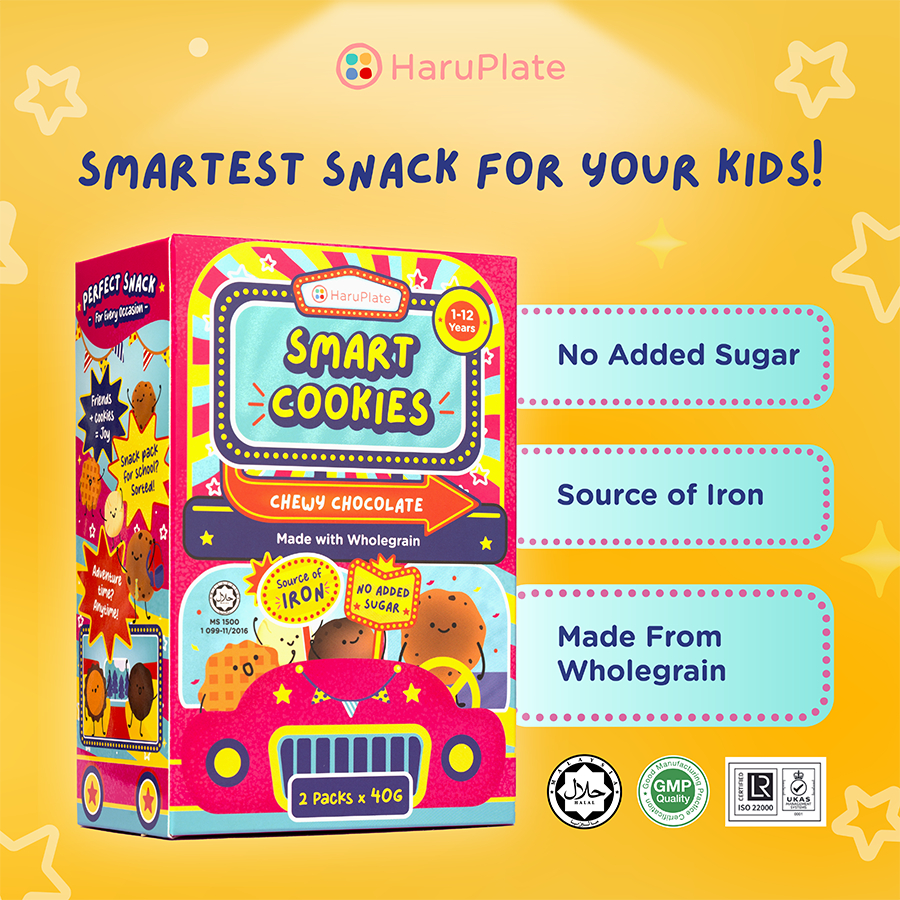 The Smart Cookie [No Added Sugar + Source of Iron] by HaruPlate (Halal ...