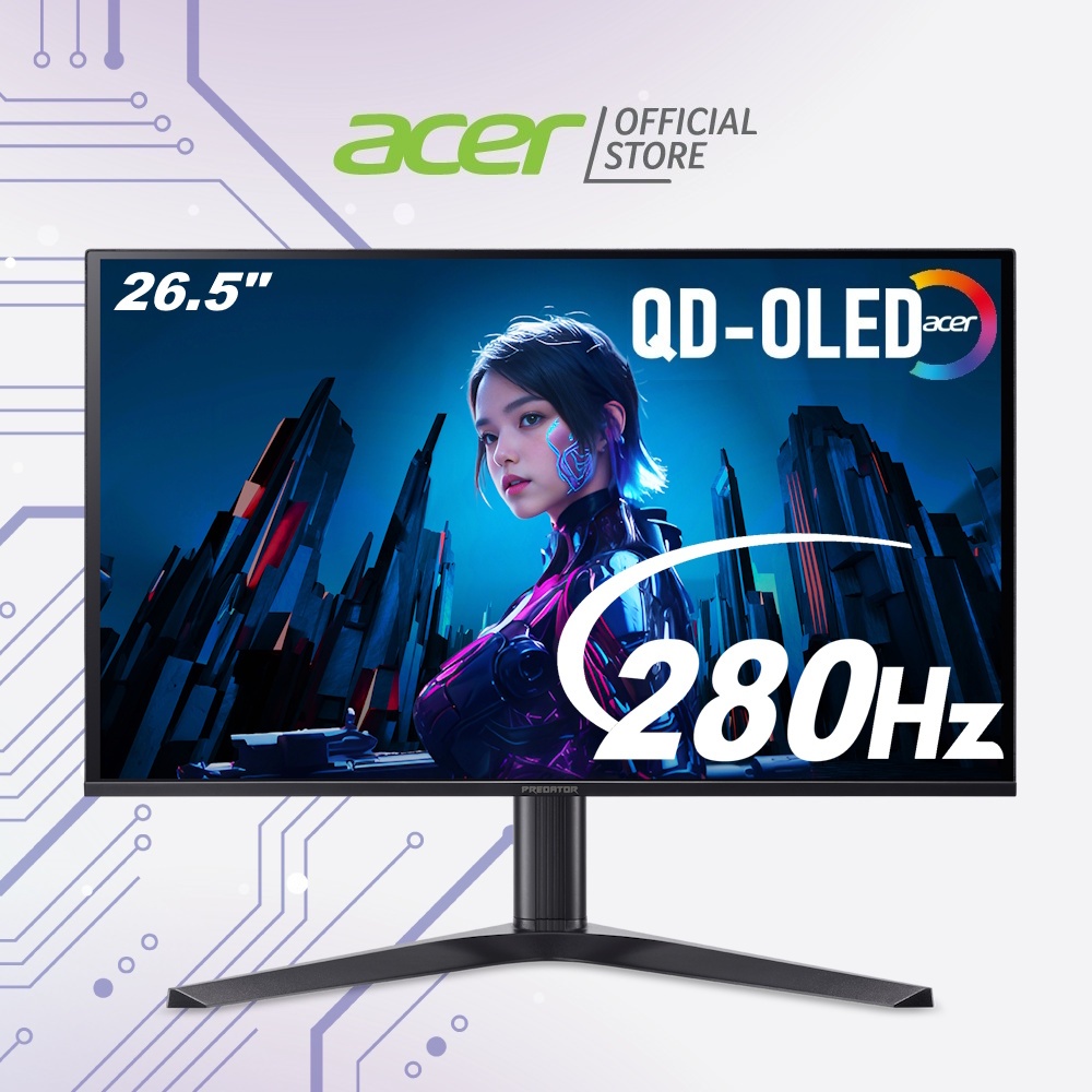 [New 2025] Predator X27U Z1 26.5-Inch QD-OLED Gaming Monitor with 280Hz ...