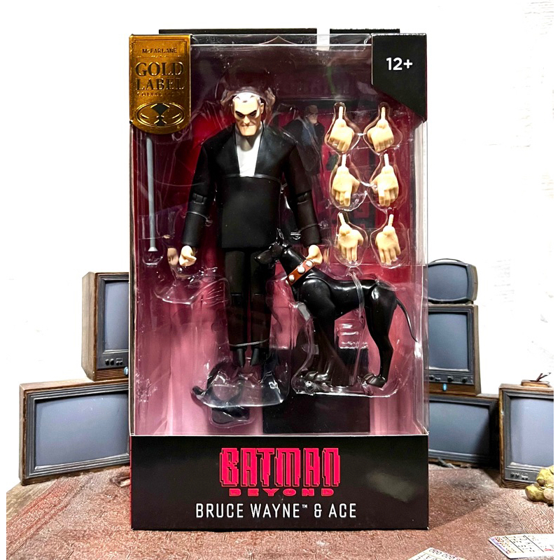 Mcfarlane Toys DC Multiverse Batman Beyond Bruce Wayne and Ace SDCC ...
