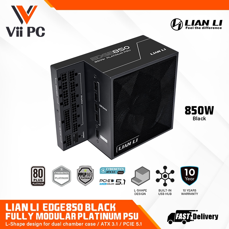 LIAN LI Edge series EG850 / EG1000/ EG1300 Black OR WHITE COLOR , 850W ...
