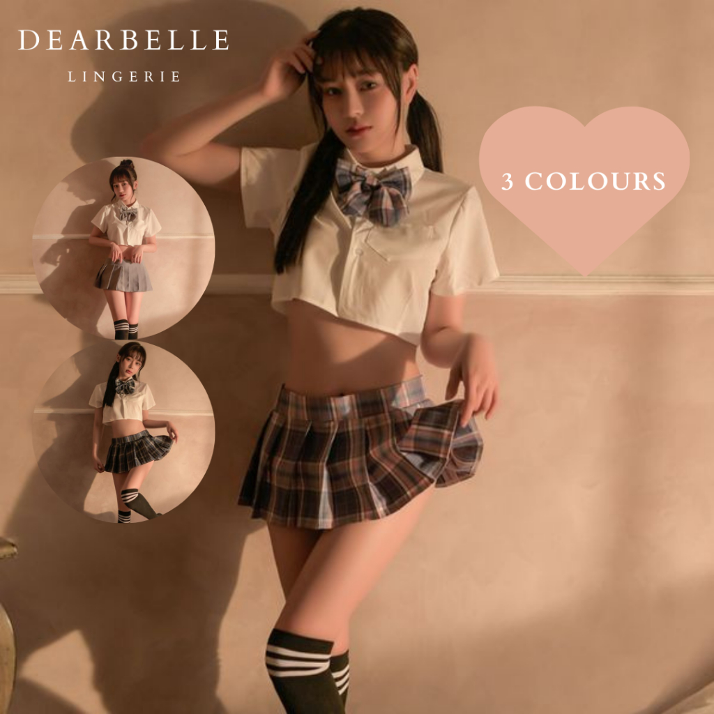 [dear belle SG] Japanese Student Costume School Uniform Cosplay Sexy Lingerie Sleepwear Women ...