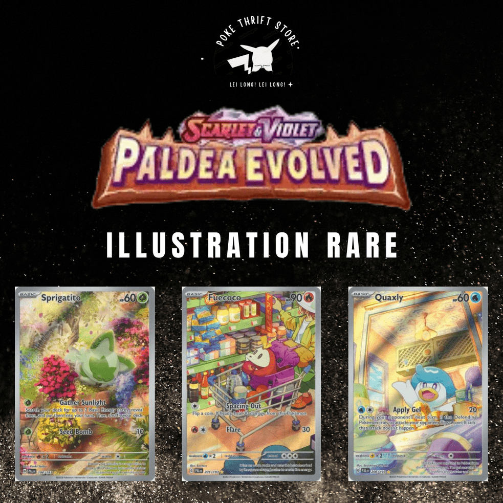 Pokemon Paldea Evolved Illustration Rare | Shopee Singapore