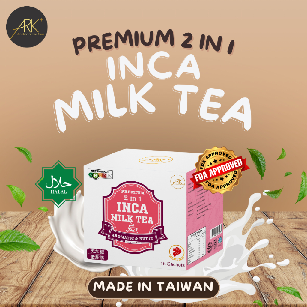 [ARK+] Premium 2-in-1 Inca Milk Tea – Delicious Blend with Nutritious ...