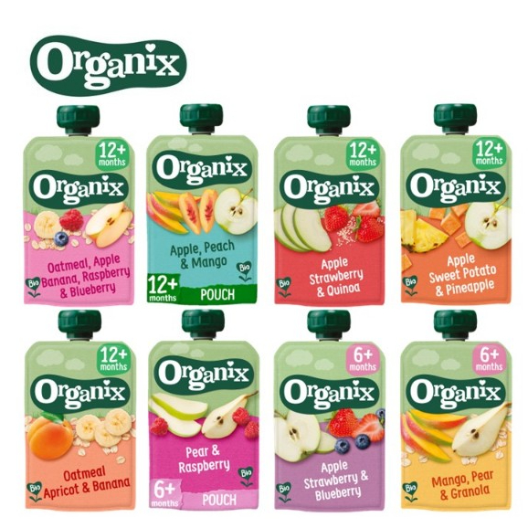 [Single Pack] Organix Baby Puree Pouch 100g | Shopee Singapore
