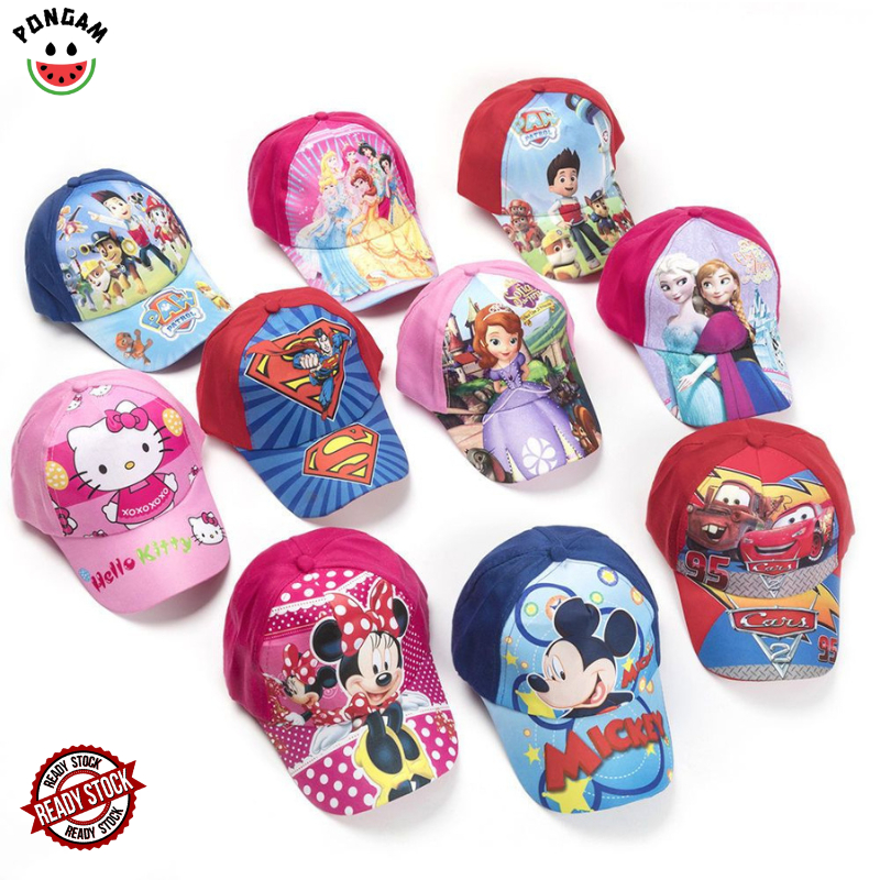 Kids Cap Hat Cartoon Children Boy Girl Outdoor activities cap sun hot ...
