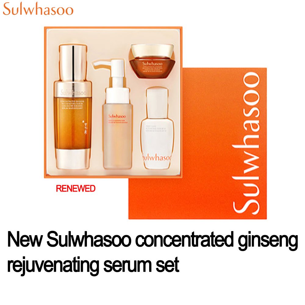 Sulwhasoo New Concentrated Ginseng Rejuvenating Serum Special Set ...