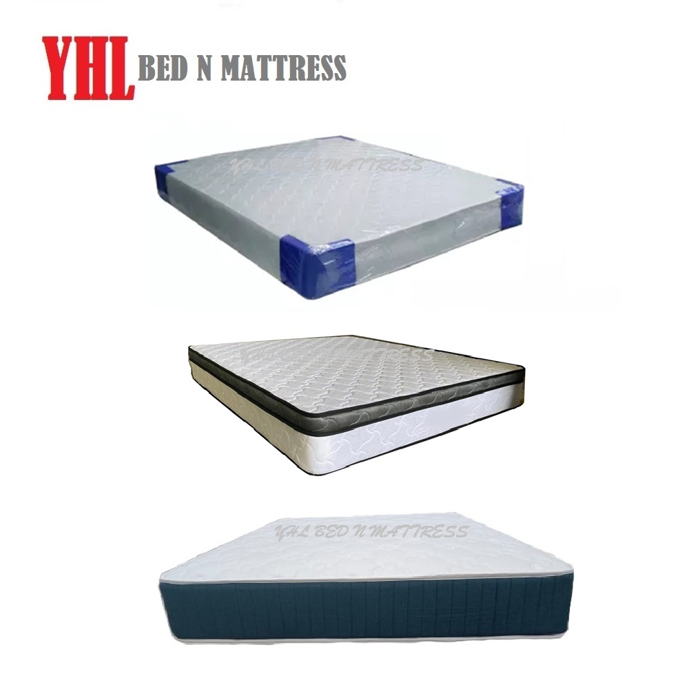 YHL 8 / 9 / 10 Inch Bonnell / Pocketed Spring Mattress (Available Size ...
