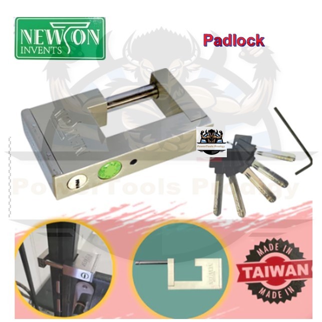 NEWTON INVENTS SECURITY GATE LOCK/ PADLOCK/ PADLOCK SAME AS CHAIRO 118 ...