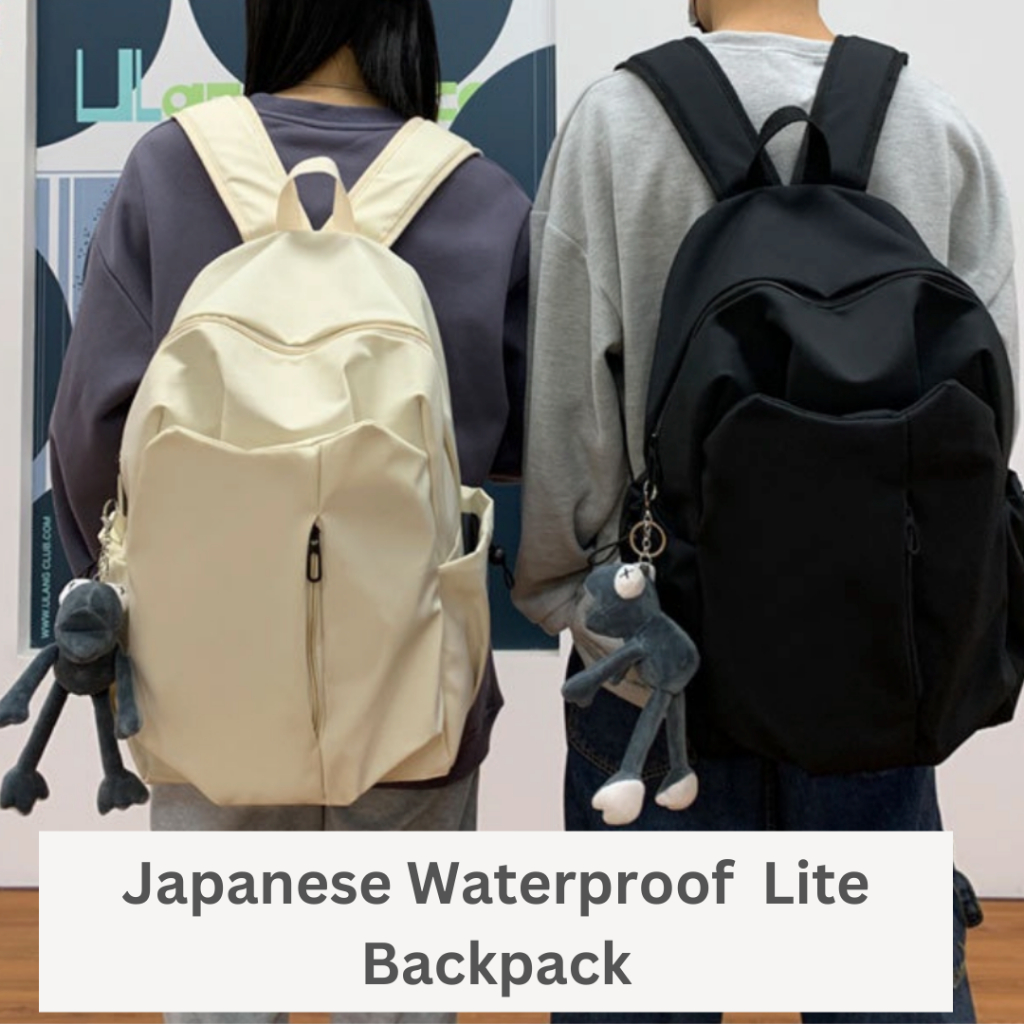 [SG READY STOCK] Japanese Waterproof Backpack | Light Weight Backpack ...