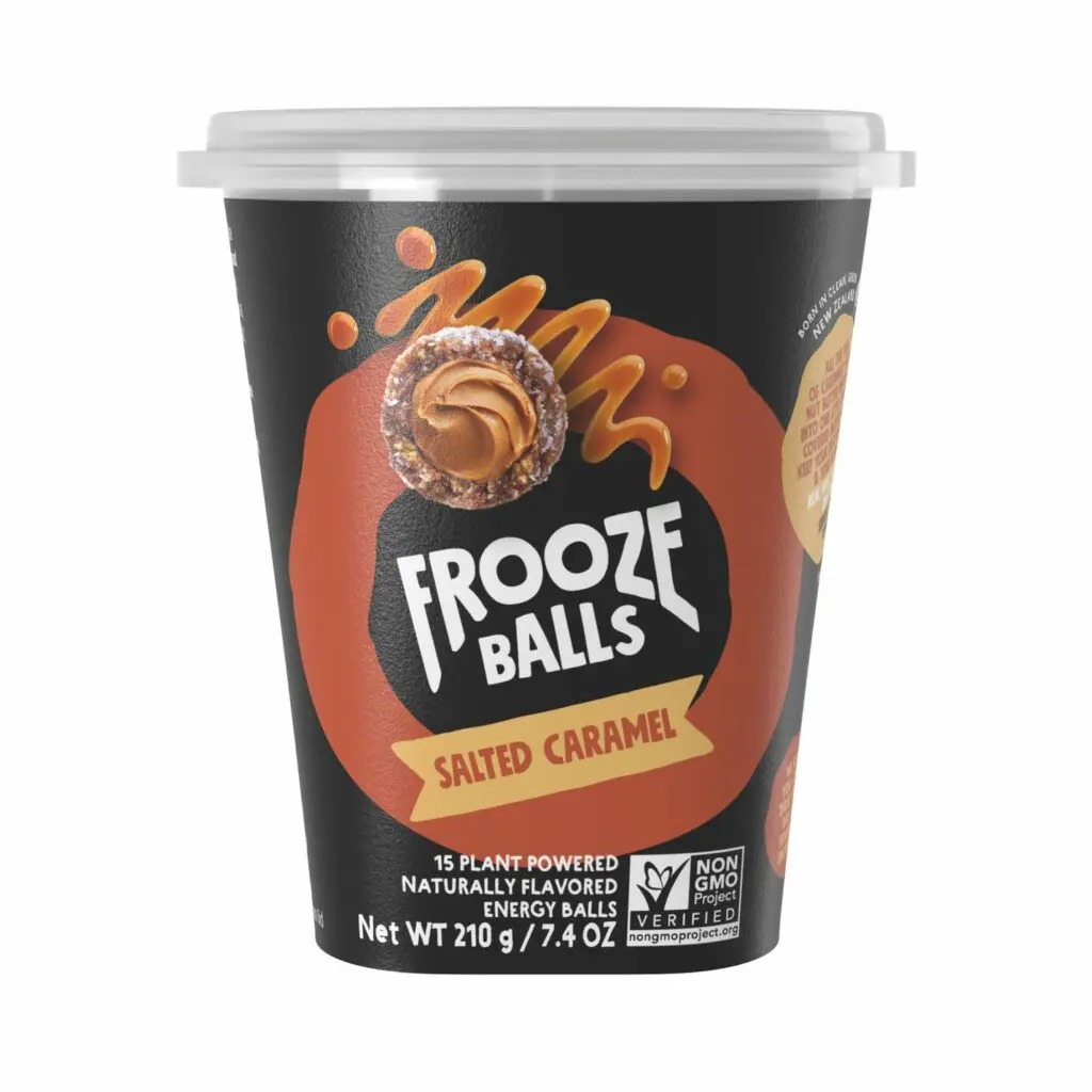 Bundle 2|4|6 Frooze Balls Salted Caramel 210g Plant-Powered Double ...