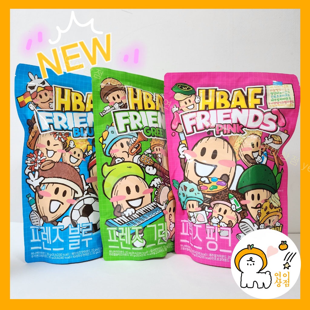 hbaf friends highlight pack 14 packs mini size honey butter wasabi ...