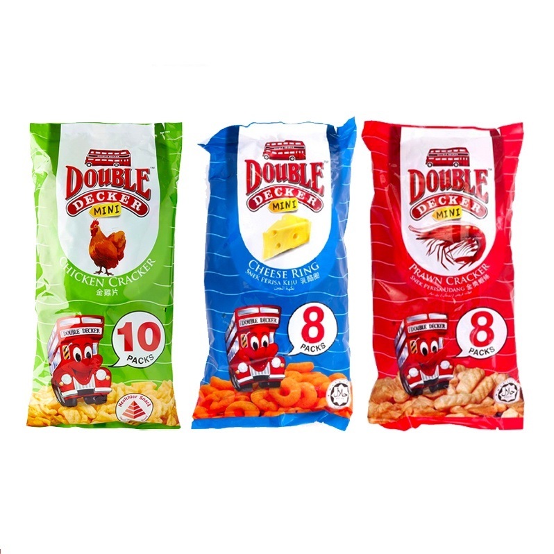 Double Decker Crackers Family Pack (8x13g) | Shopee Singapore