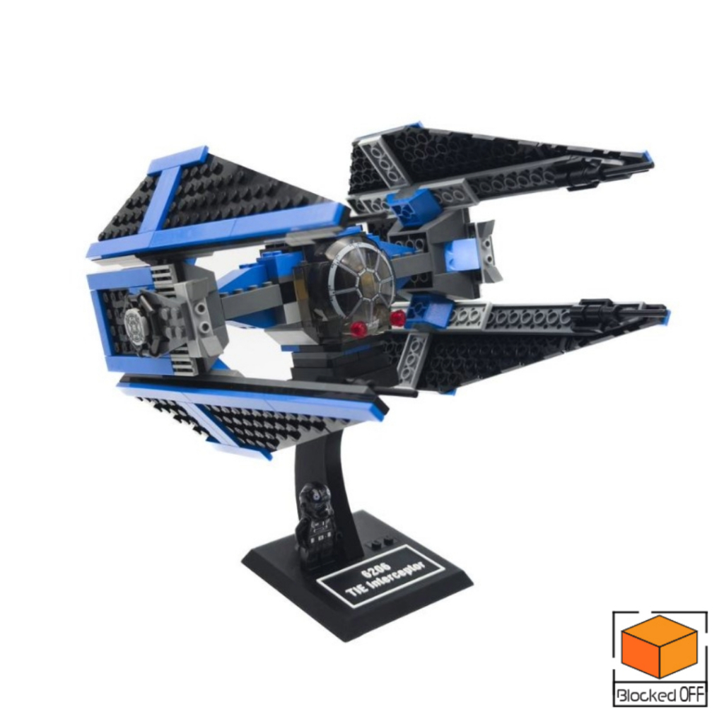 Display Stand for Lego Star Wars Major Vonreg's TIE Fighter (75240 ...