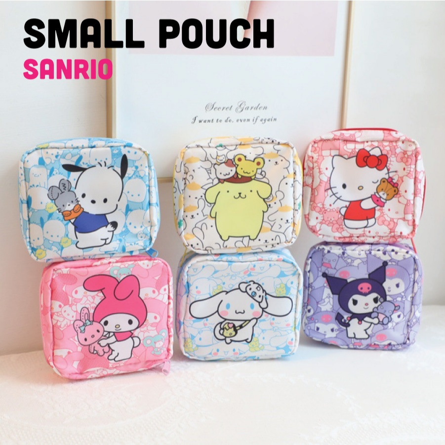 [SG Seller]Super Cute Sanrio Zip Pouch/Sanitary Pad pouch/Toiletry ...