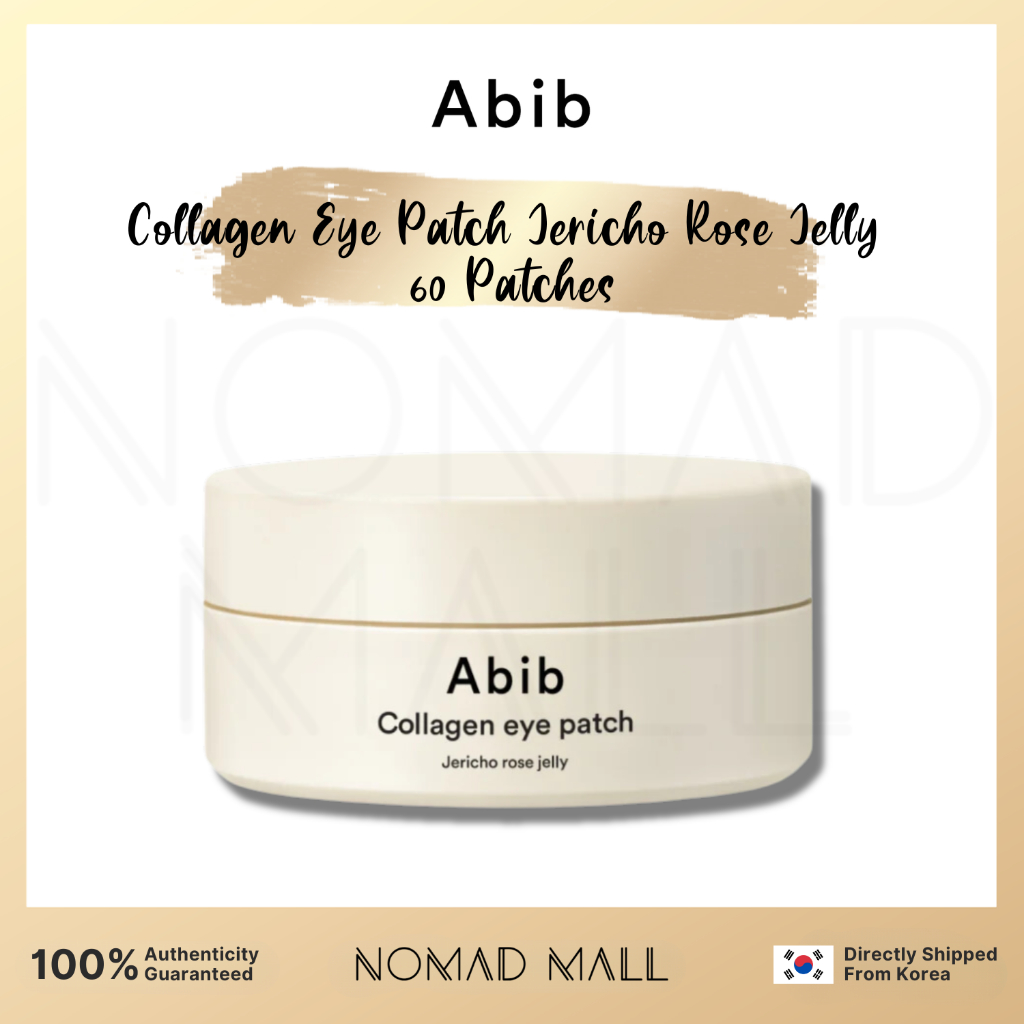 [ABIB] Collagen Eye Patch Jericho Rose Jelly 60 Patches | Shopee Singapore