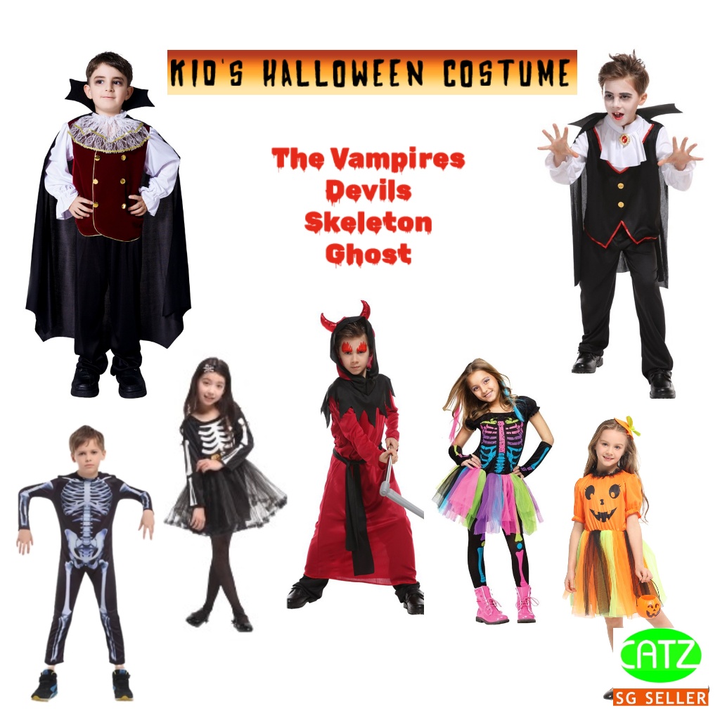 Costume Halloween Kid's Children's Party Dress Up Pretend Role Play ...