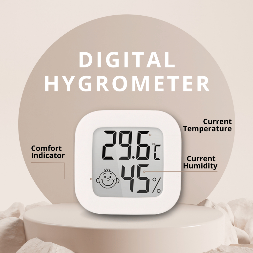 Digital Thermo Hygrometer - Indoor Humidity Meter Slurpy Bear | Shopee ...