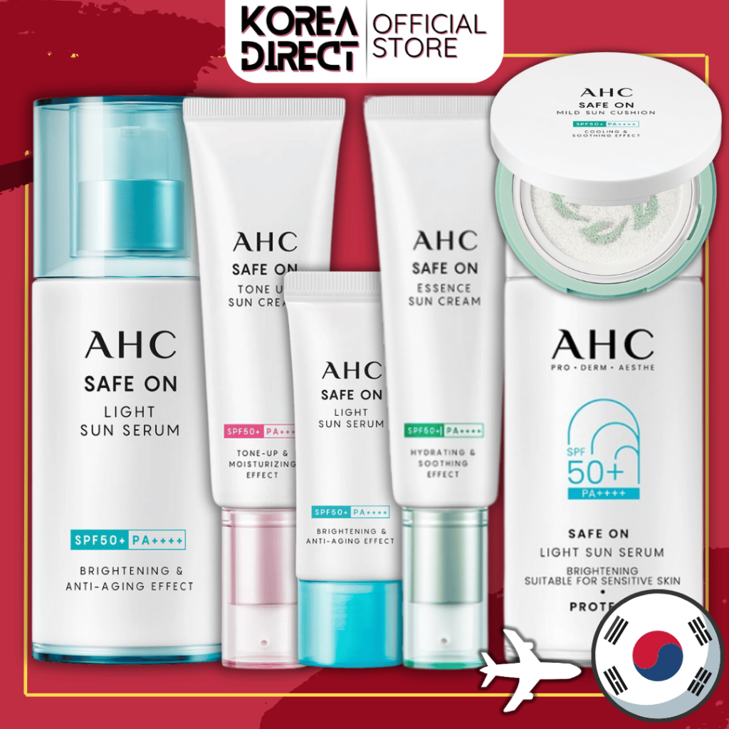 AHC Safe On Light Sun Serum SPF50+ PA++++, Tone up SUn cream, Mild Sun ...