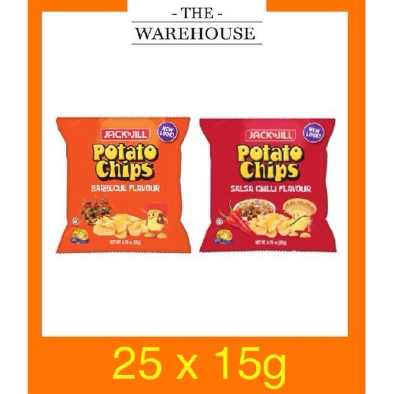 Jack n Jill Potato Chips 25 x 15g - Local Stock | Shopee Singapore