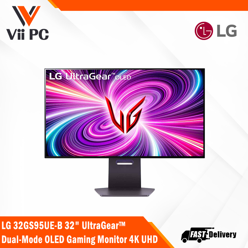 LG 32GS95UE-B 32" UltraGear™ Dual-Mode OLED Gaming Monitor 4K UHD ...