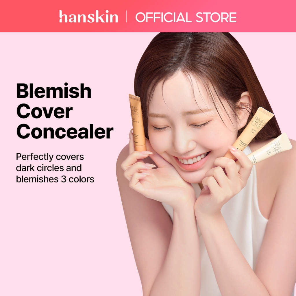 [NEW][HANSKIN OFFICIAL] Hanskin Blemish Cover Full Coverage Concealer ...