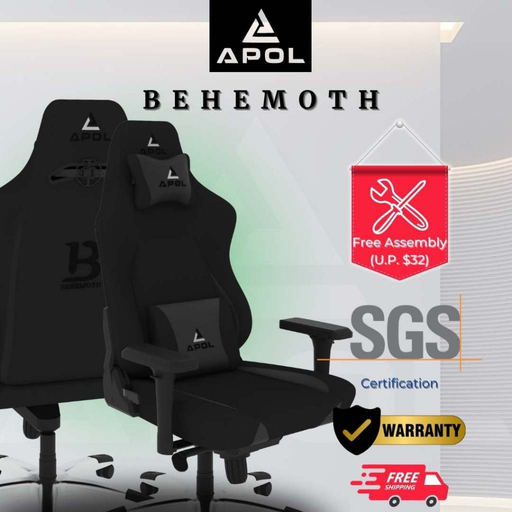 APOL Behemoth – Ultimate Ergonomic Gaming & Office Chair | Spacious ...