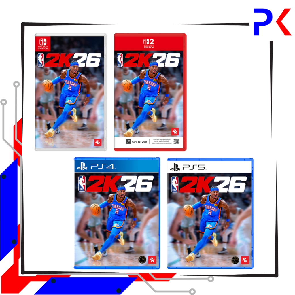 PS4 PS5 Nintendo Switch & Switch 2 NBA 2K26 Basketball | Shopee Singapore