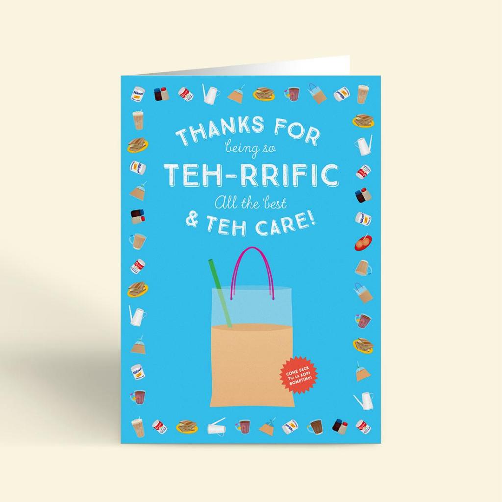 Singapore Gift Souvenir Greeting Card – A4 Size (Farewell / Goodbye ...