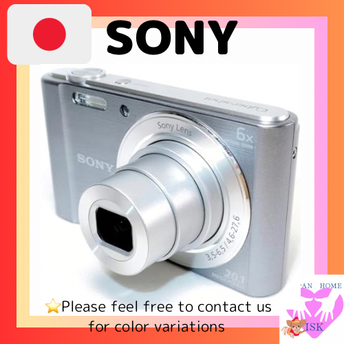 Sony Sony Digital Camera Cyber-shot W810 6x Optical Silver DSC-W810-S ...
