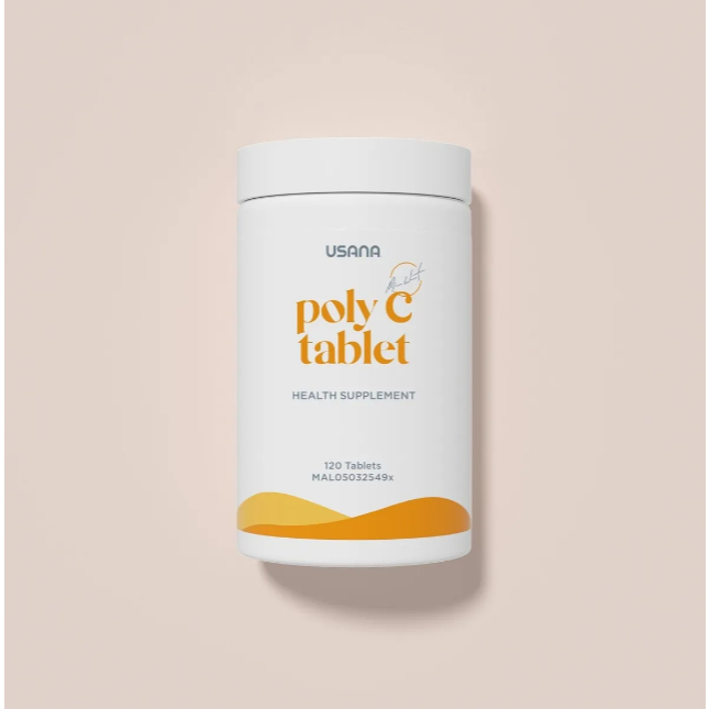 SG SELLER ️USANA Poly C 120 Tablets 矿物维生素C | Shopee Singapore