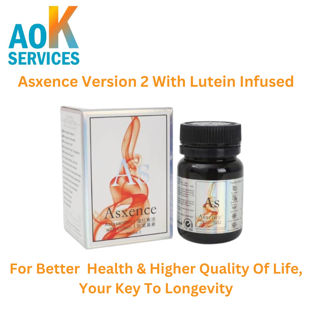 Asxence Astaxanthin With Lutein - Version 2 | Shopee Singapore