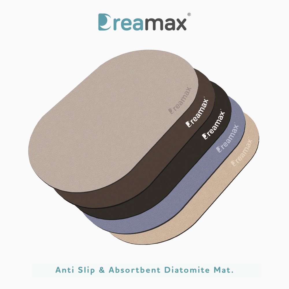 (DREAMAX) WUBSHET Soft Diatomite Floor Mat / Round - Living Room ...