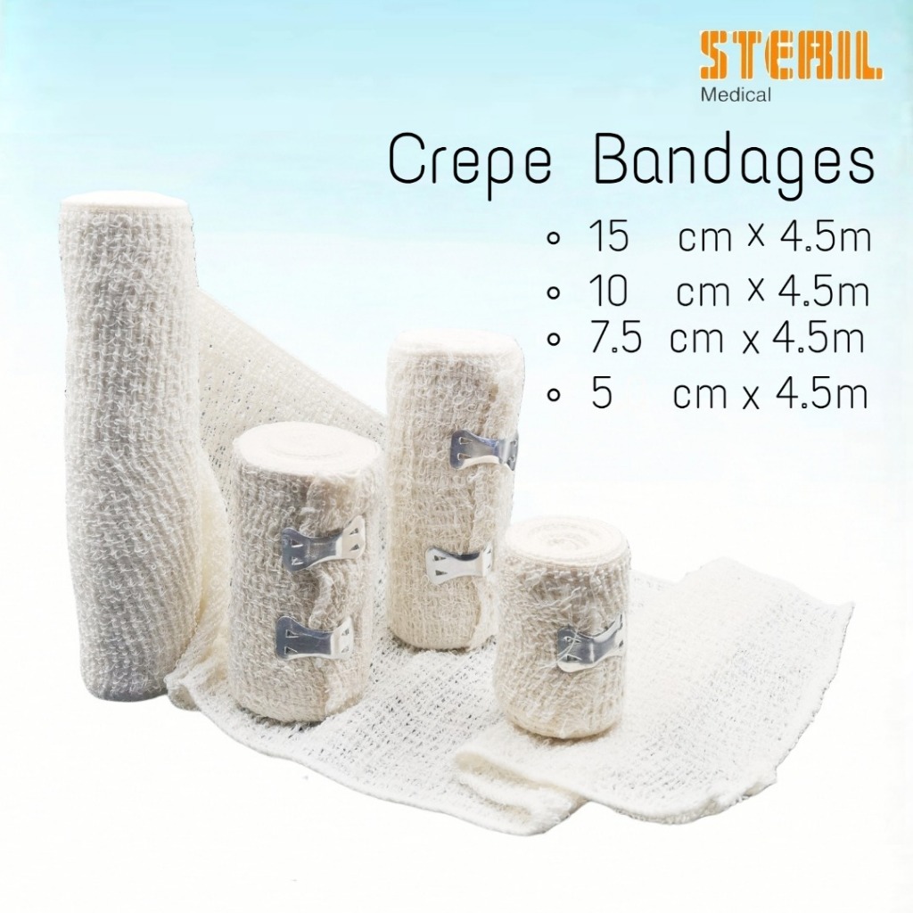 Steril Medical Crepe Bandages | Shopee Singapore