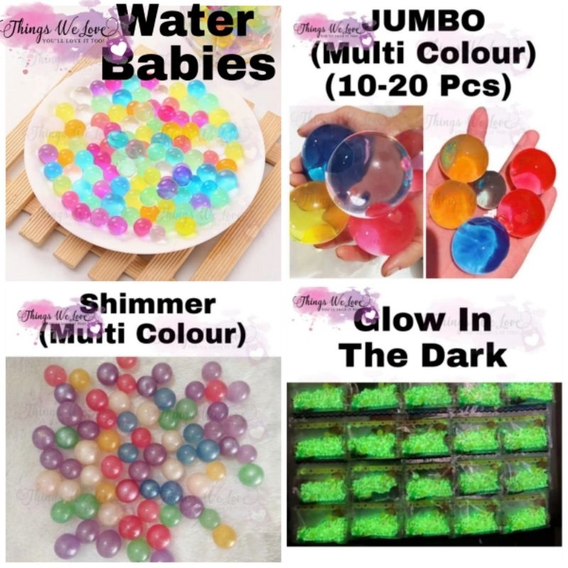 [SG]BUY10GET1FREE Waterbabies Water Babies Crystal Magic Soil Ball Aqua ...