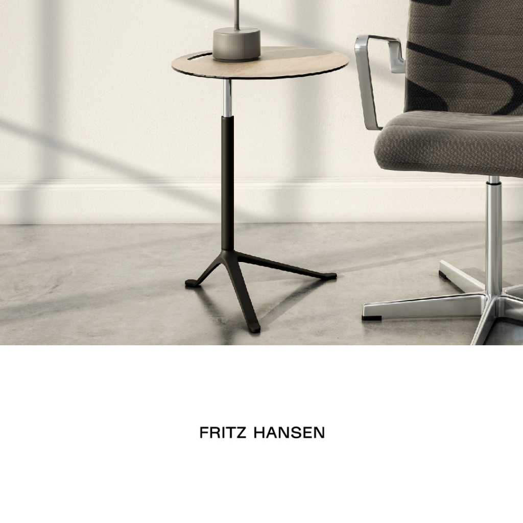 FRITZ HANSEN - Little Friend Adjustable Side Table by Kasper Salto ...