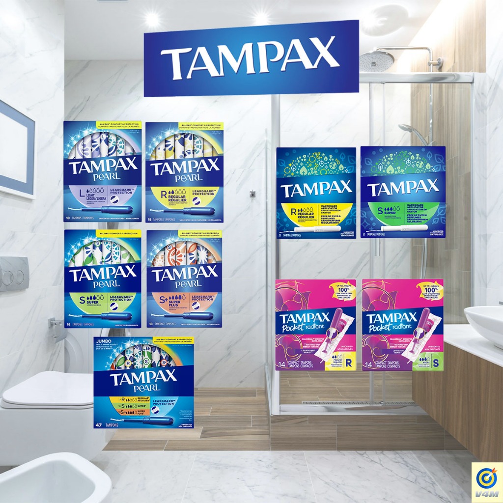 Tampax / Tampax Pearl / Tampax Pocket Radiant L/R/S/S+ | Shopee Singapore