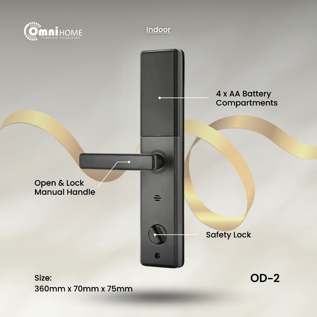 FREE Installation OD-2 Omni Door and Gate Bundle Digital Door Lock ...